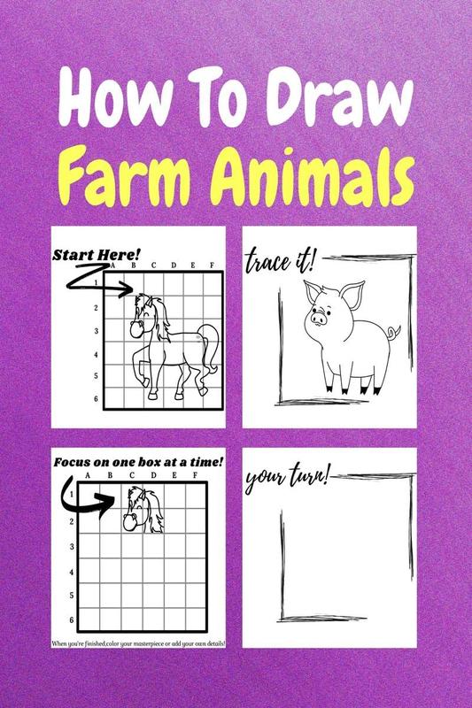 Bookscape | Buy How To Draw Farm Animals : A Step by Step Coloring and ...