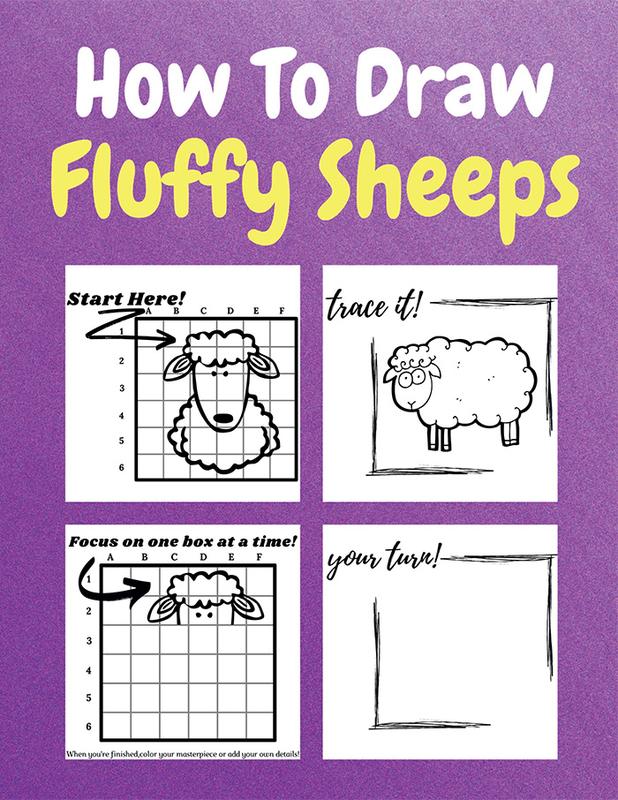 Bookscape | Buy How To Draw Fluffy Sheeps : A Step-by-Step Drawing and ...