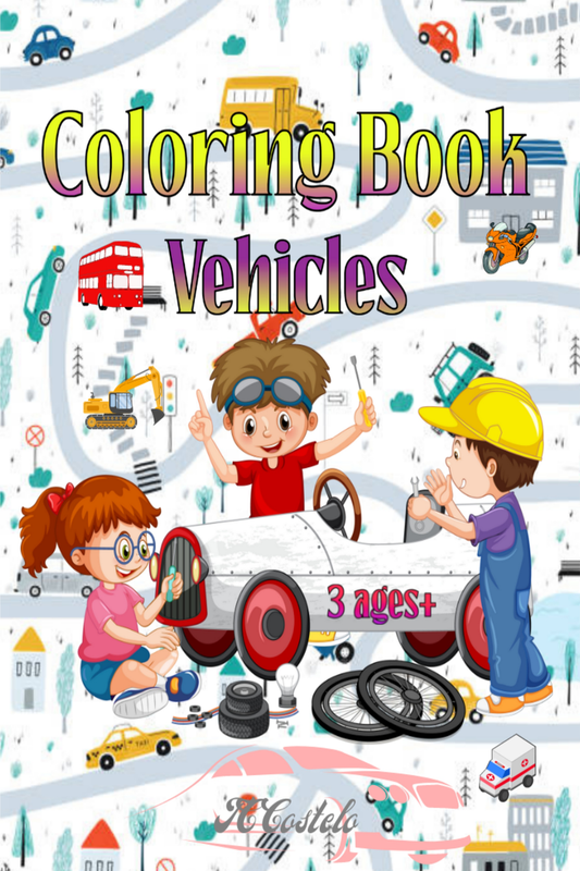 Bookscape | Buy Coloring Book Vehicles / रंग पुस्तक वाहन : ट्रक डंप ...
