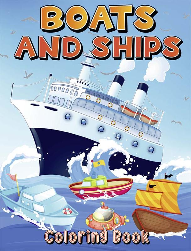 Bookscape | Buy Boats And Ships Coloring Book : Fun Coloring Pages With ...
