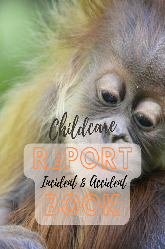 Buy Childcare Incident Report Book : Daycare Accident/Injury Report ...