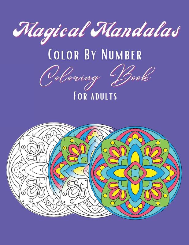 Buy Magical Mandalas Color By Number Coloring Book Book Online at Best ...